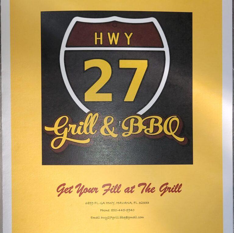 Hwy 27 Grill And BBQ - Tallahassee Times